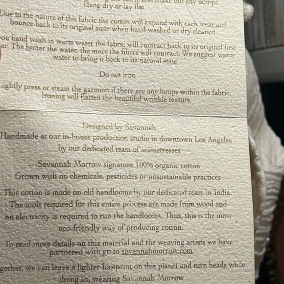 Savannah Morrow | Tops | Savannah Morrow The Label The India Belted ...